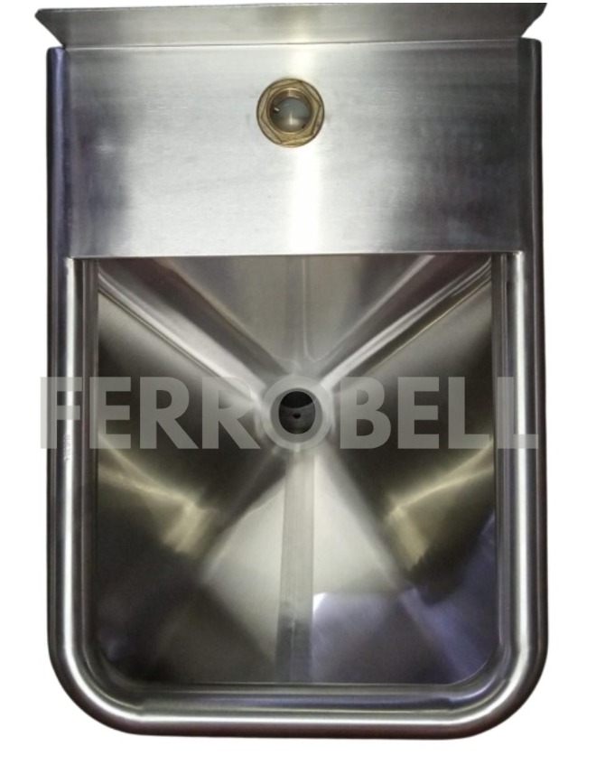 Botadero clínico de acero inoxidable B-50 FBELL